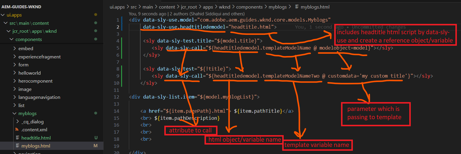 Deep Dive into HTL in AEM- Sightly and Rendering Script